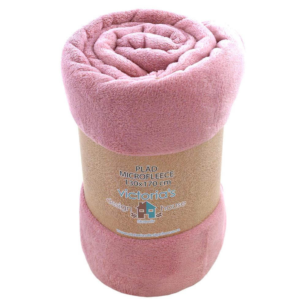 Fleece-peitto Vaaleanpunainen - Partyhalli.fi