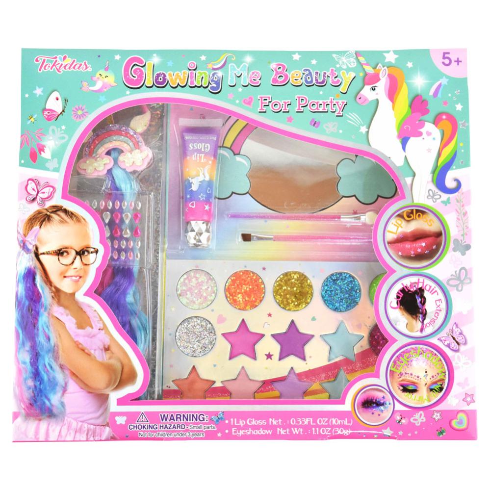 Meikkisetti Glowing Me Beauty Kids - Partyhalli.fi