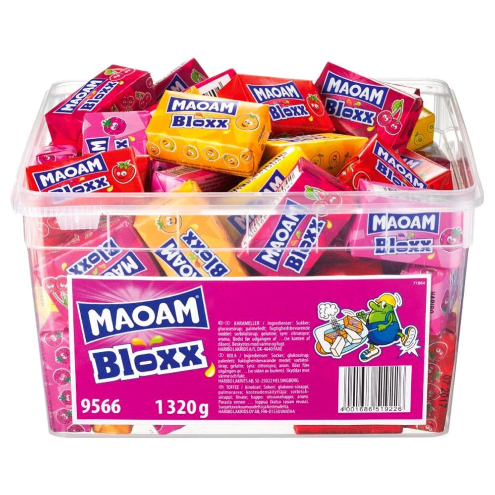 Maoam Bloxx 1,3 Kg - Partyhalli.fi