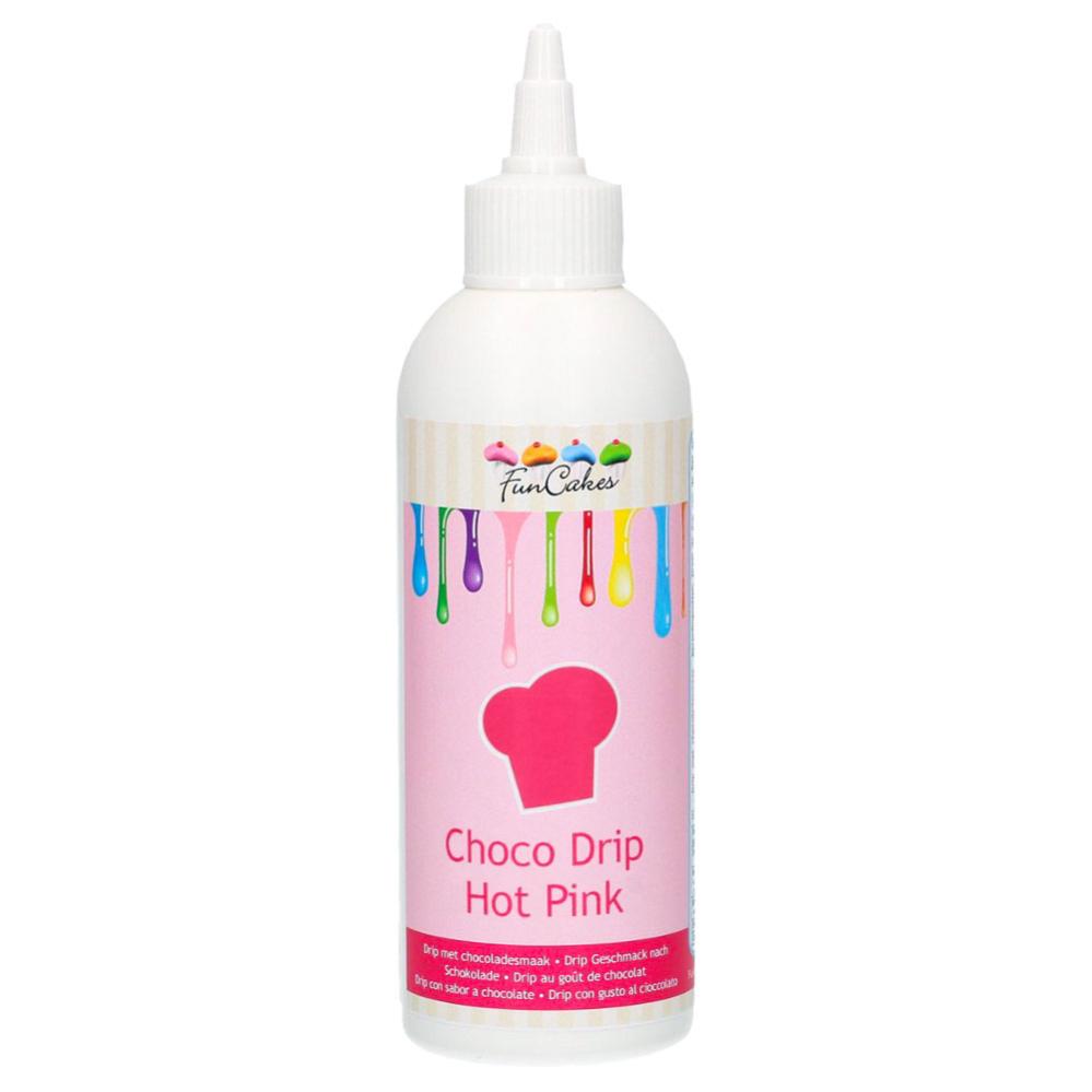 Choco Drip Hot Pink - Partyhalli.fi