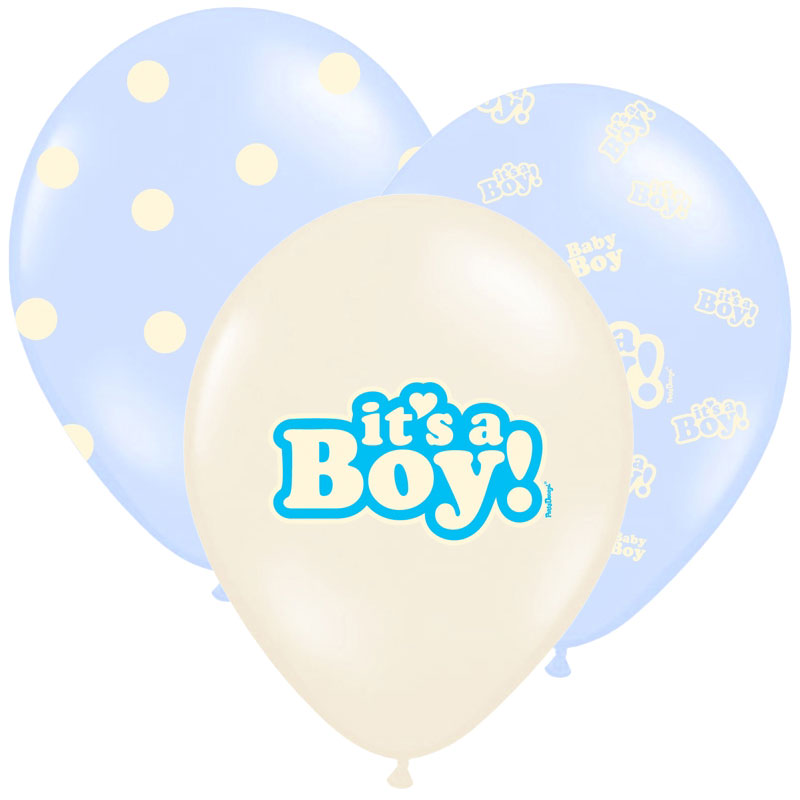 Baby Shower It's a Boy Ilmapallot Mix - Partyhalli.fi