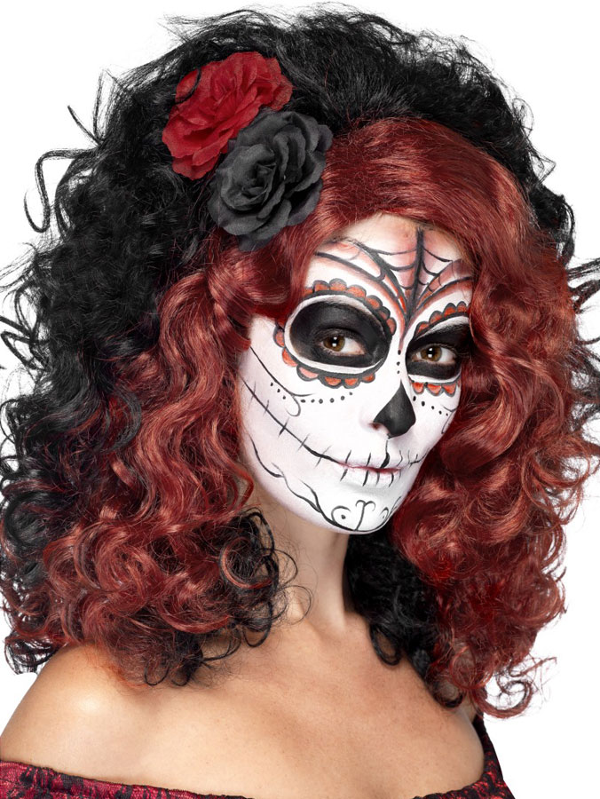 Day of the Dead Kihara Peruukki - Partyhalli.fi