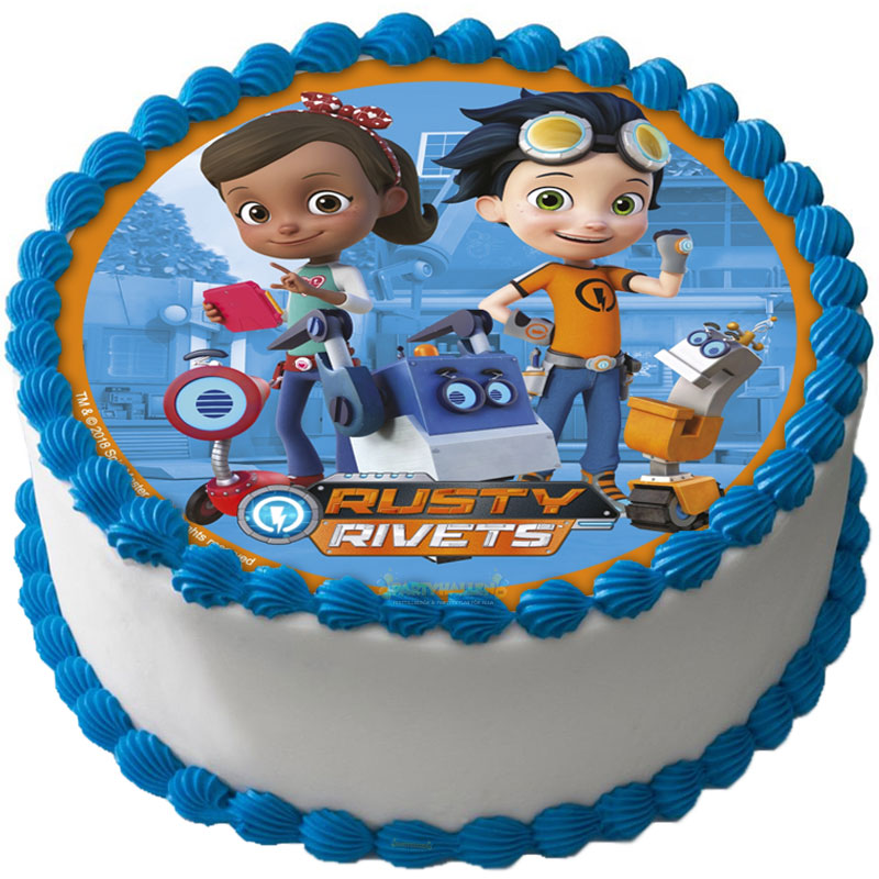 Rusty Rivets Kakkukuva B - Partyhalli.fi